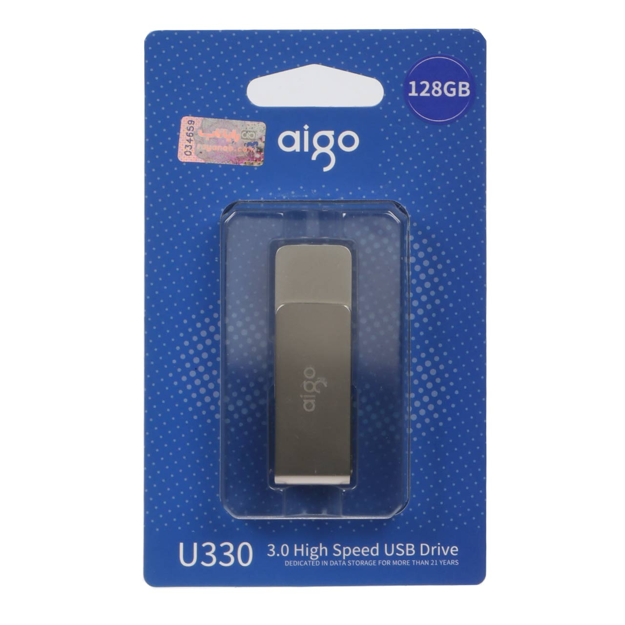 گارانتی-مادام-رایاناب-نقره-ای-aigo-u330-usb3-0-flash-memory-128gb