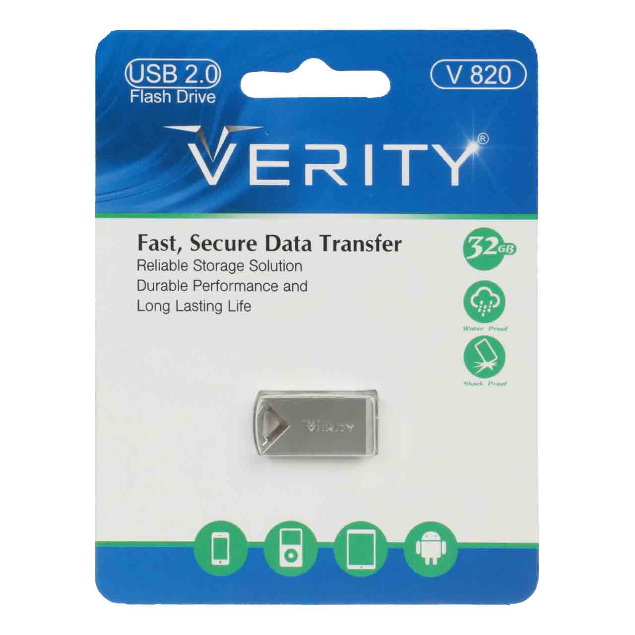 verity-v820-usb2-0-flash-memory-32gb-گارانتی-آسان-سرویس-نقره-ای