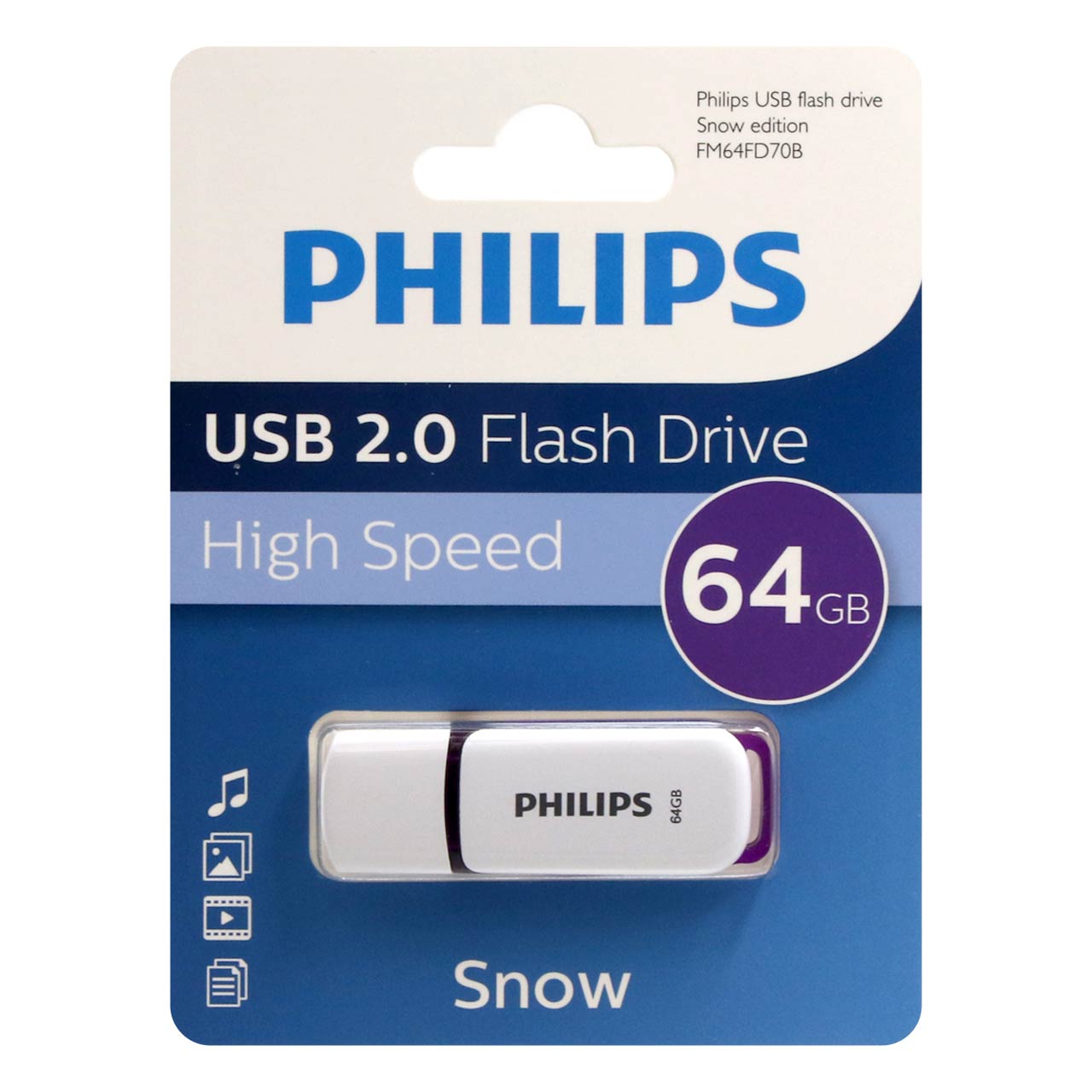 philips-snow-usb-2-0-flash-memory-64gb-گارانتی-ایویز
