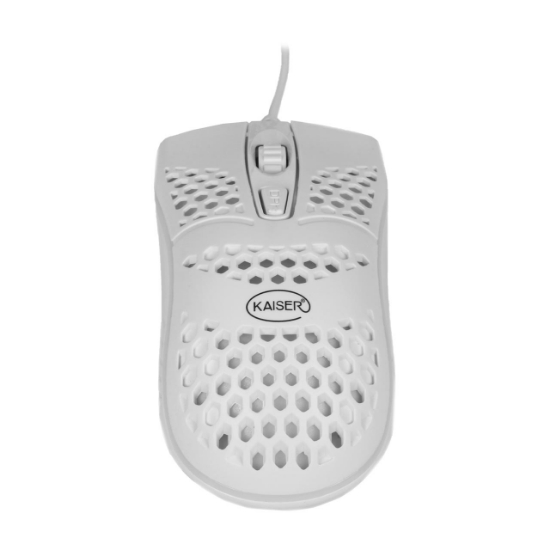ماوس-با-سیم-گیمینگ-kaiser-مدل-k-g106-سفید