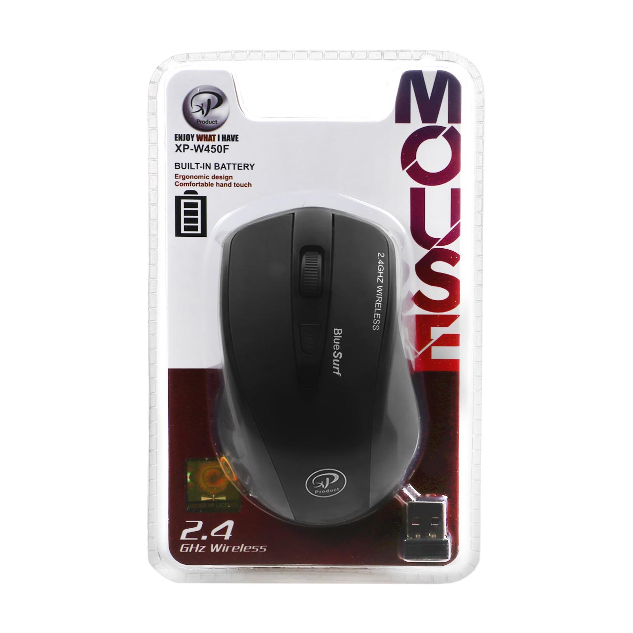 ماوس-بی-سیم-xp-product-مدل-xp-w450f-مشکی