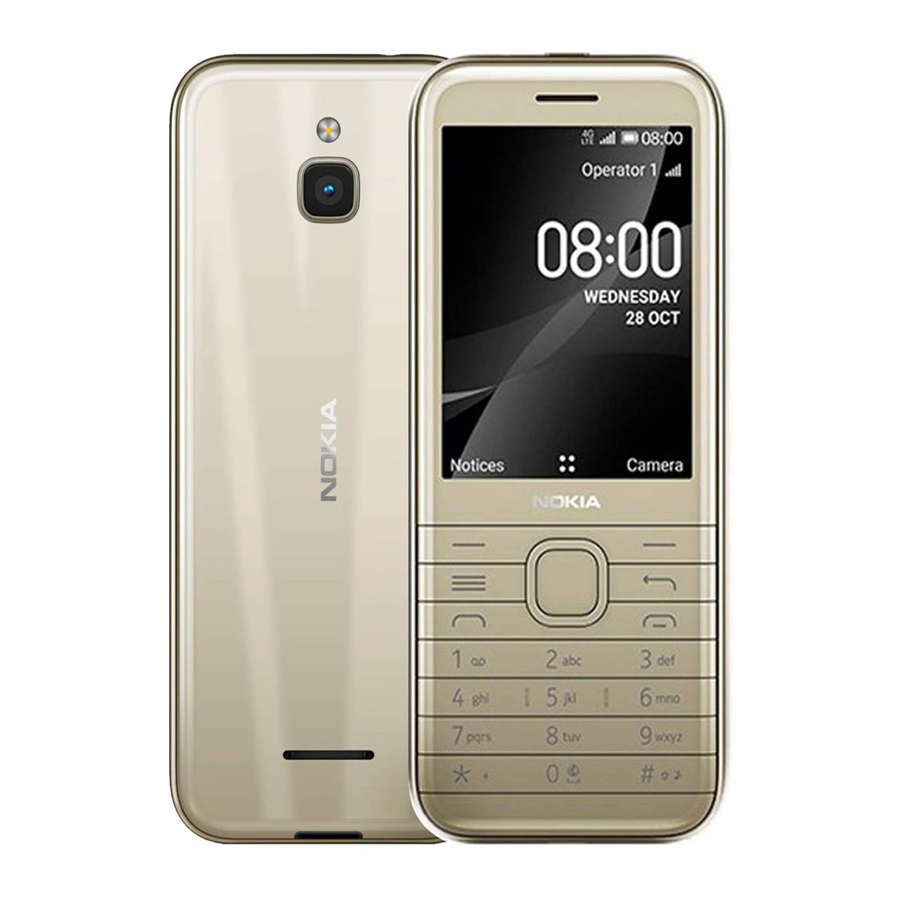 خرید و قیمت گوشی موبایل نوکیا مدل 4g 8000 Ta 1311 دو سیم کارت ظرفیت 4