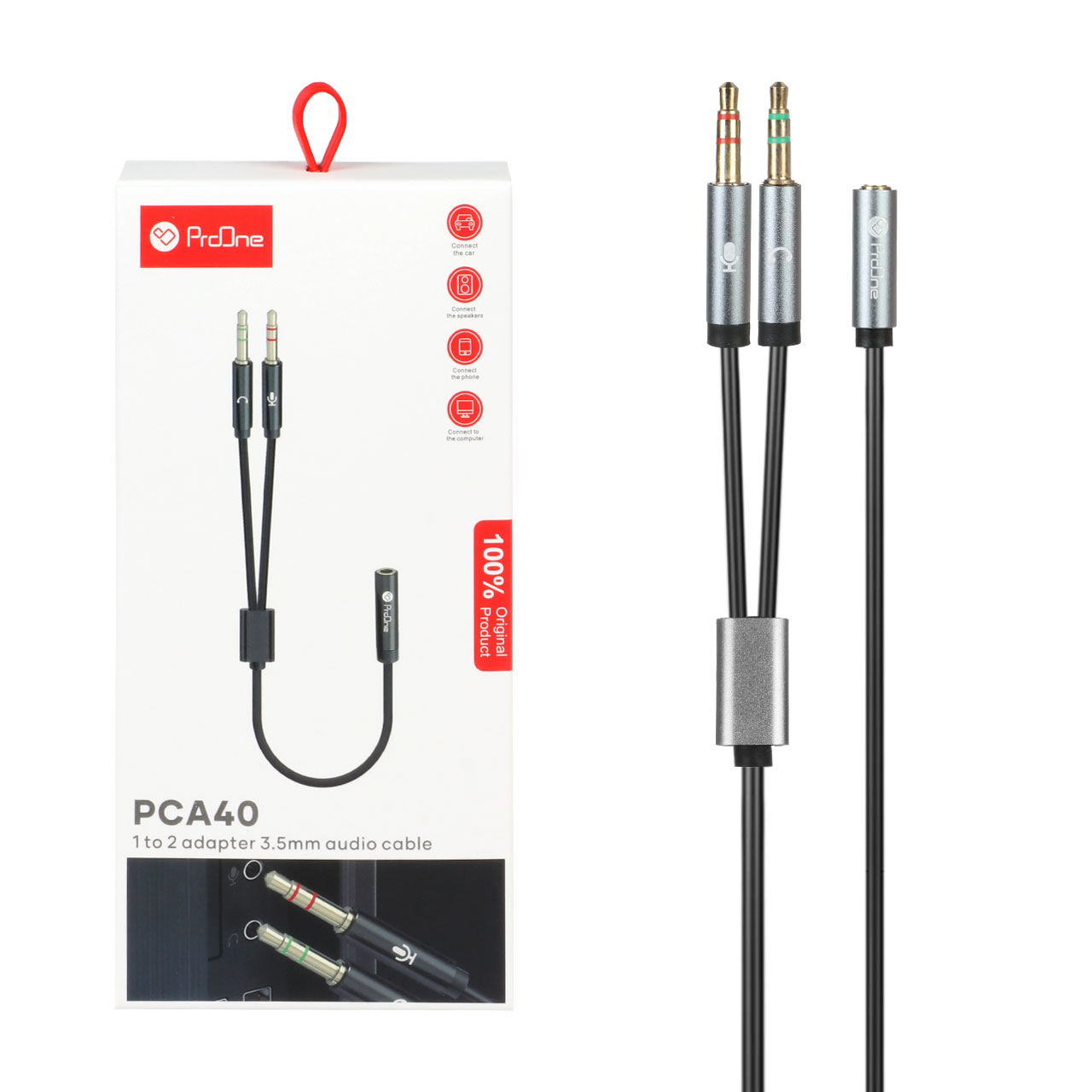 تبدیل 2 به 1 AUX پرووان مدل PCA40