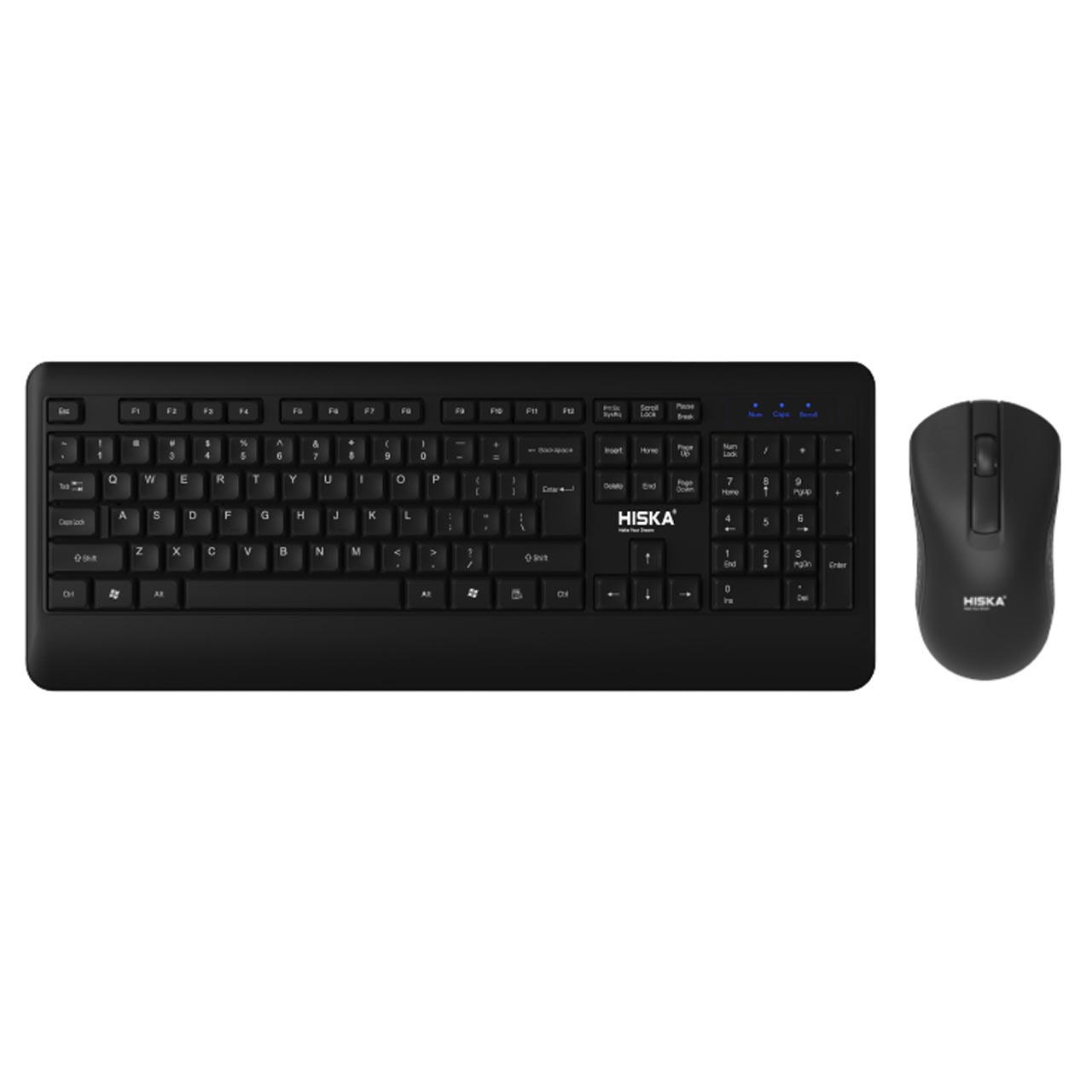کیبورد و ماوس بی سیم هیسکا مدل H-MK 15W