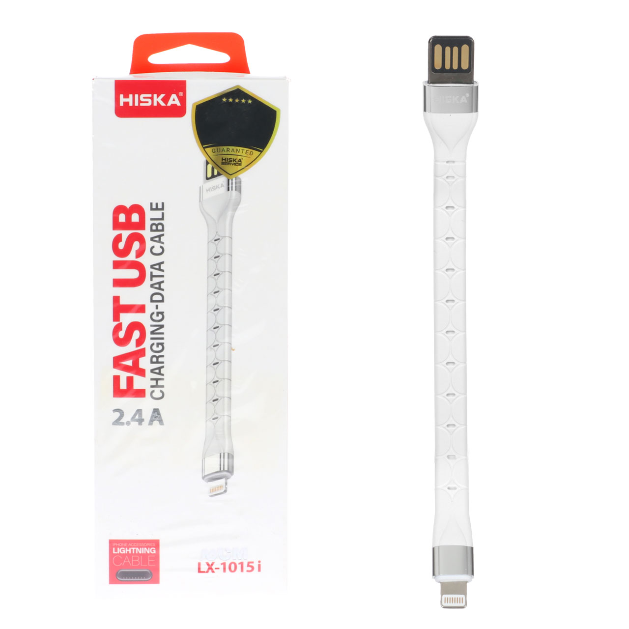 قیمت و خرید کابل شارژ فست پاوربانک آیفون هیسکا مدل LX-1015i