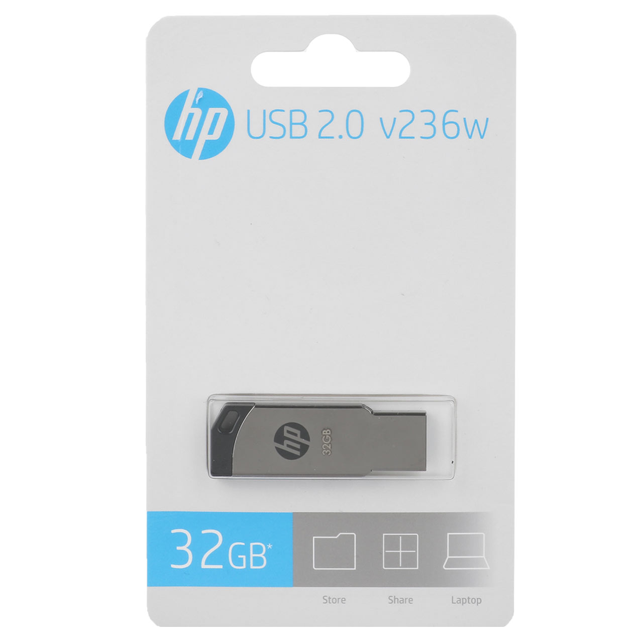 فلش مموری USB2.0 اچ پی مدل V236W ظرفیت 32 گیگابایت