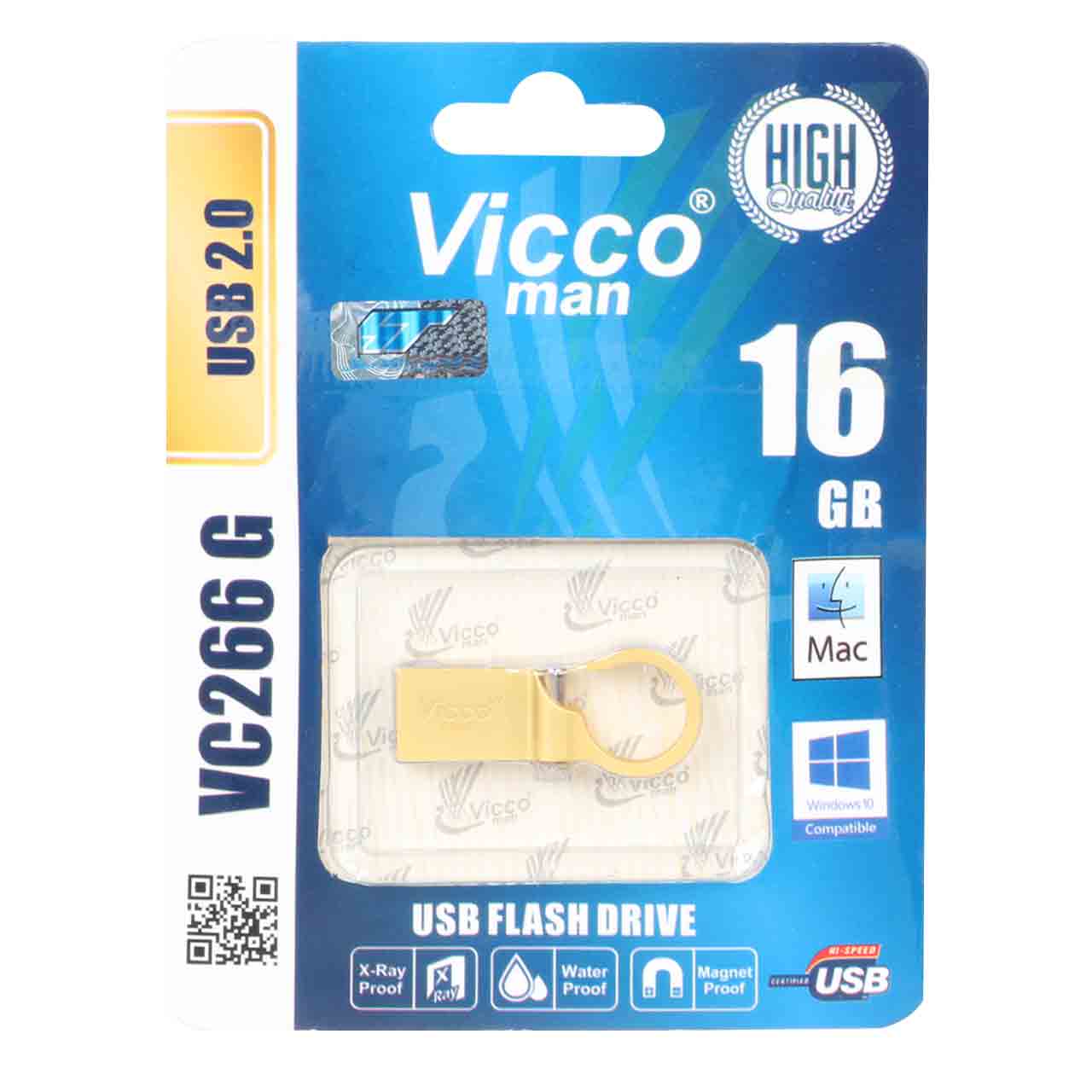 طلایی-vicco-vc266-g-usb2-0-flash-memory-16gb