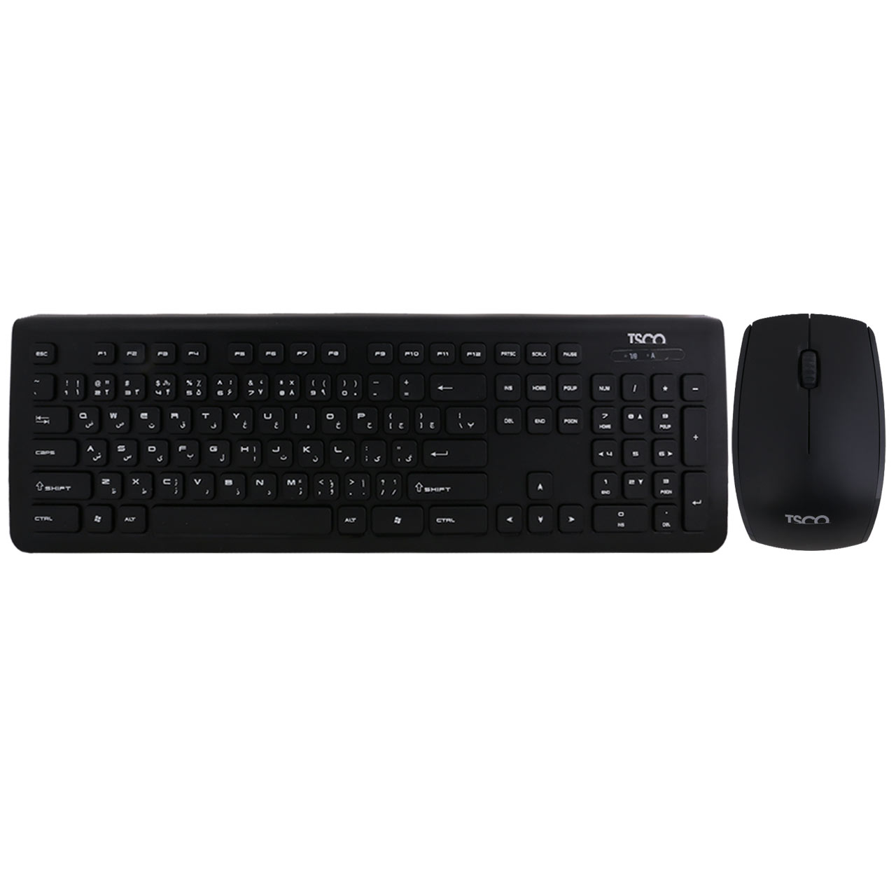 کیبورد-و-ماوس-بی-سیم-تسکو-tkm-7018w-مشکی