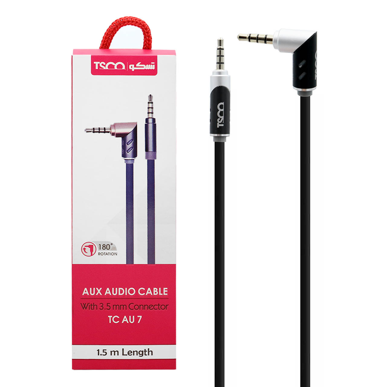 کابل AUX تسکو مدل TC AU7 طول 1.5 متر