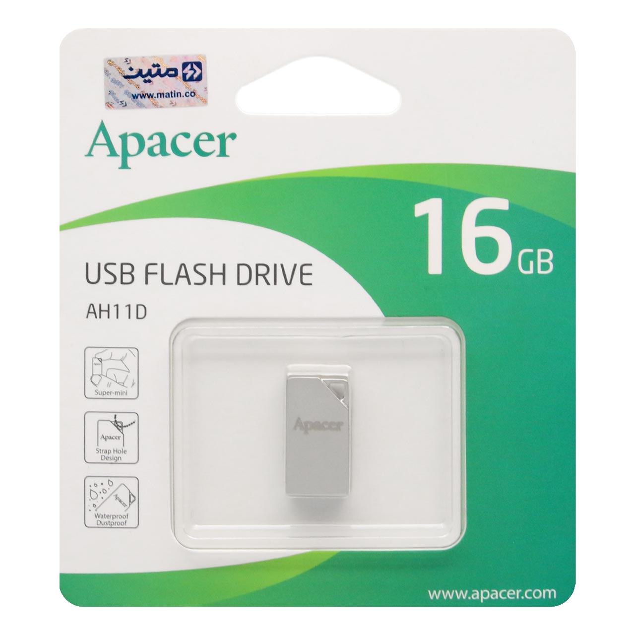 فلش مموری اپیسر مدل AH11D USB2.0 ظرفیت 16 گیگابایت