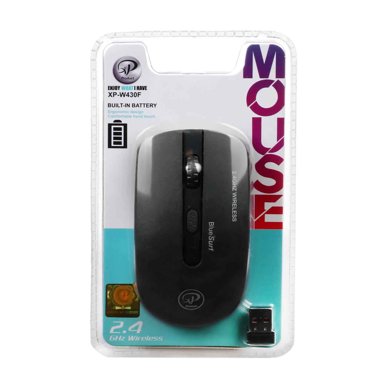 ماوس-بی-سیم-xp-product-مدل-xp-w430f-مشکی