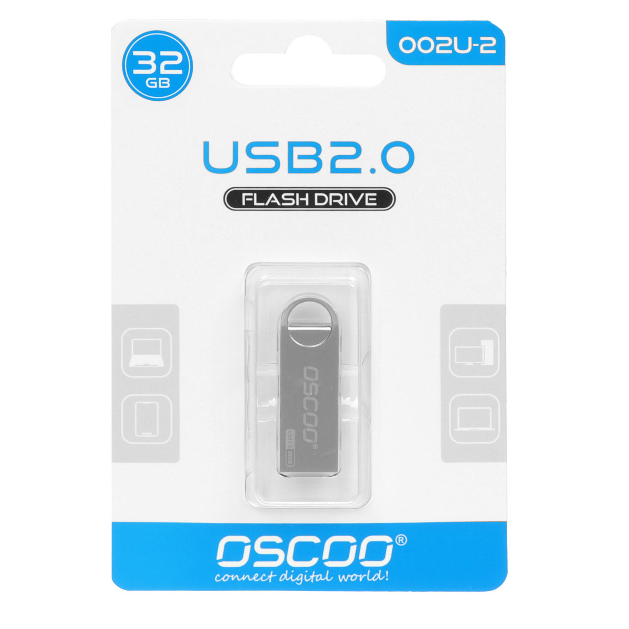 فلش مموری اسکو مدل 002U-2 USB2.0 ظرفیت 32 گیگابایت