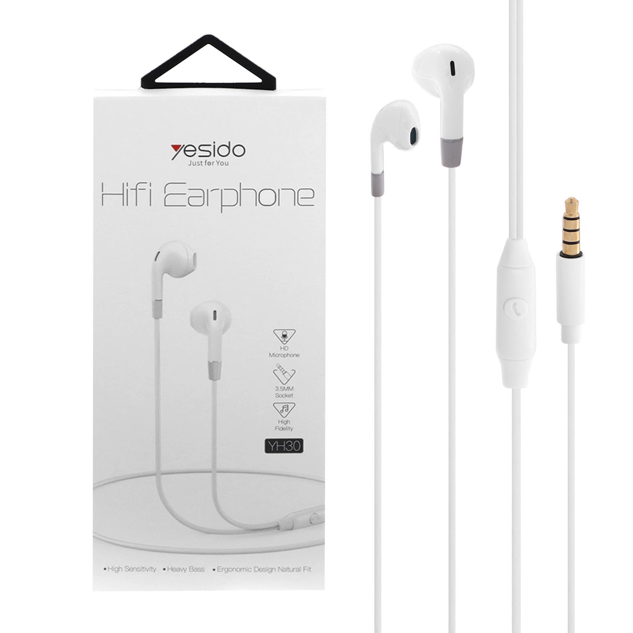 هندزفری گردنی با سیم یسیدو مدل YH30