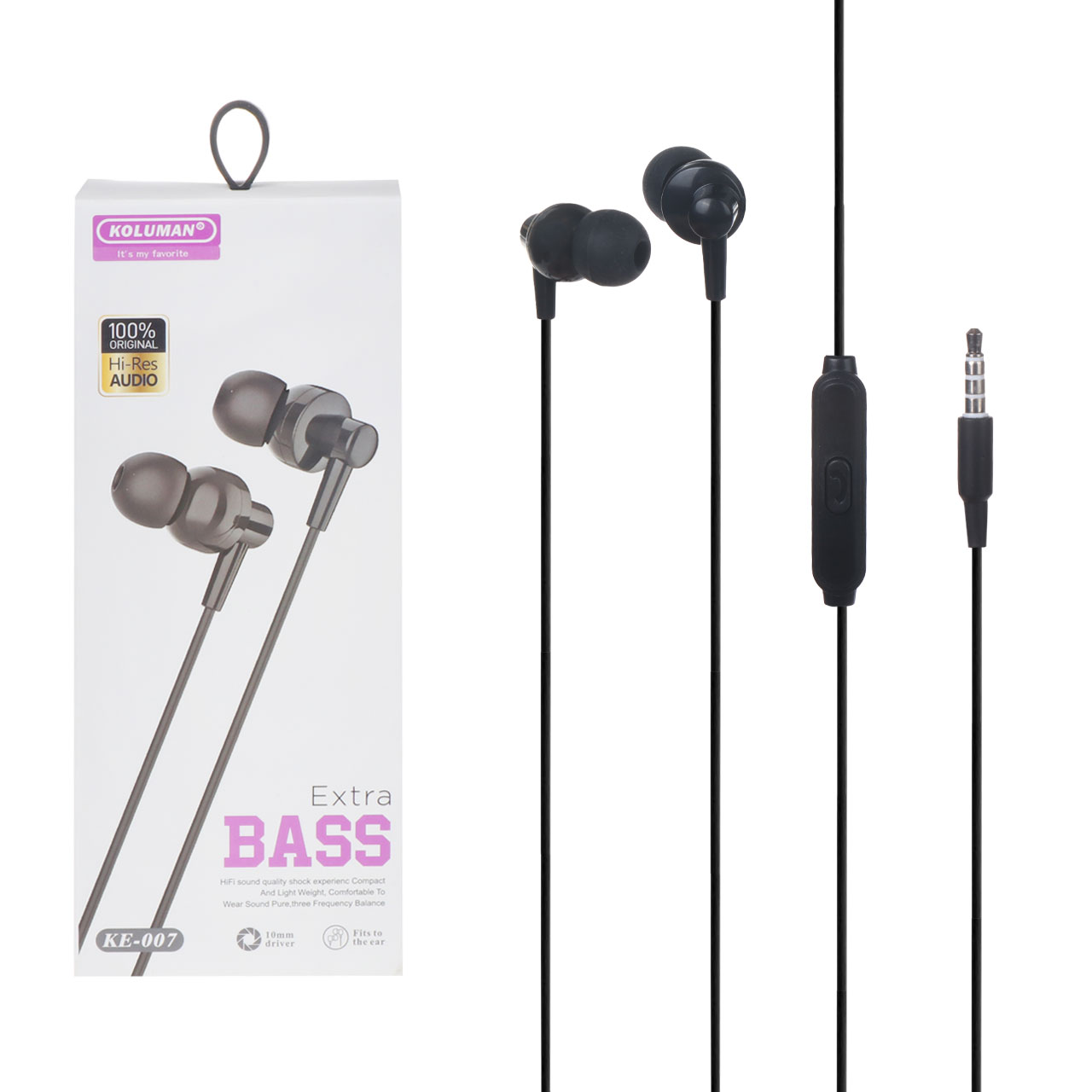 هندزفری باسیم کلومن مدل KE-007