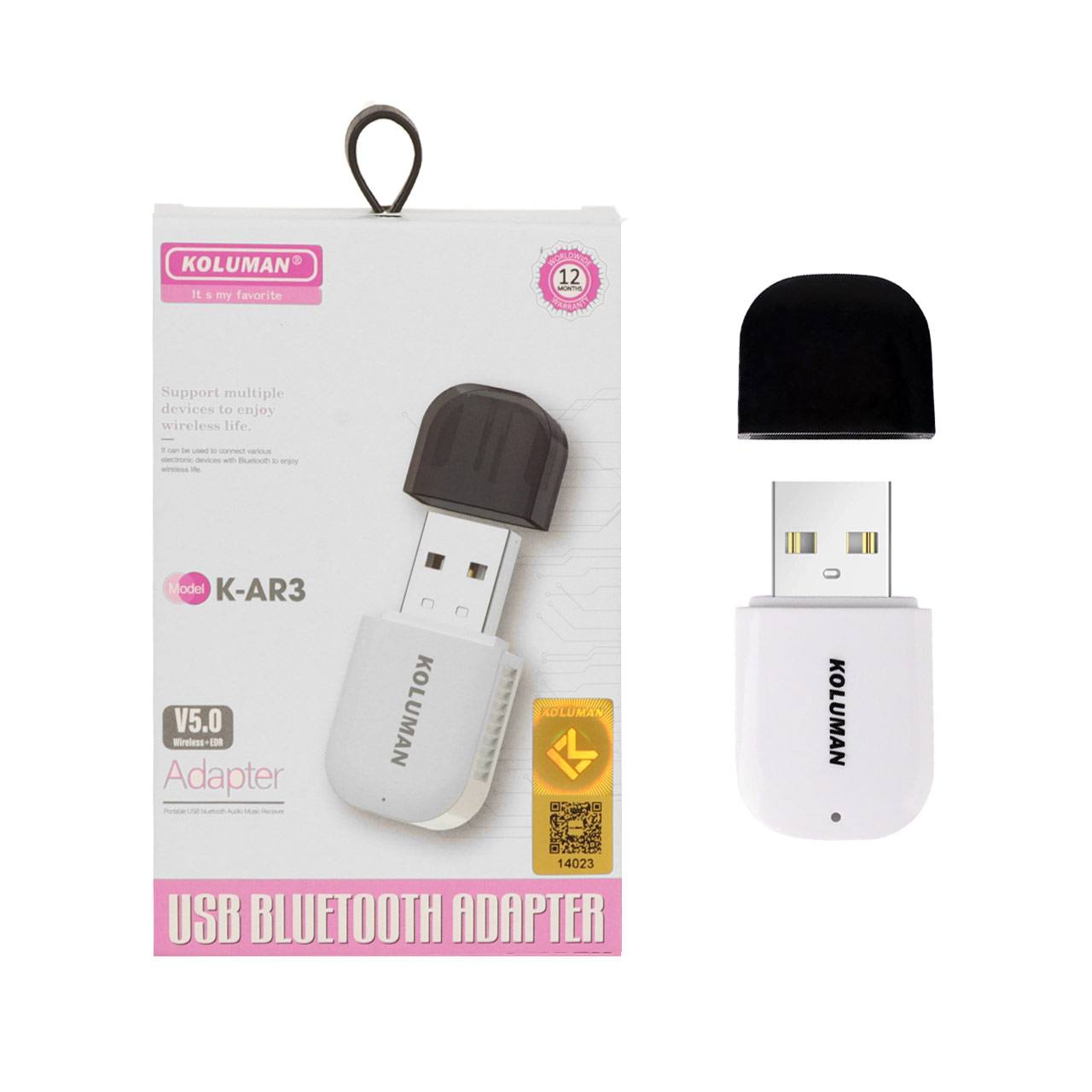 دانگل بلوتوث کلومن مدل K-AR3
